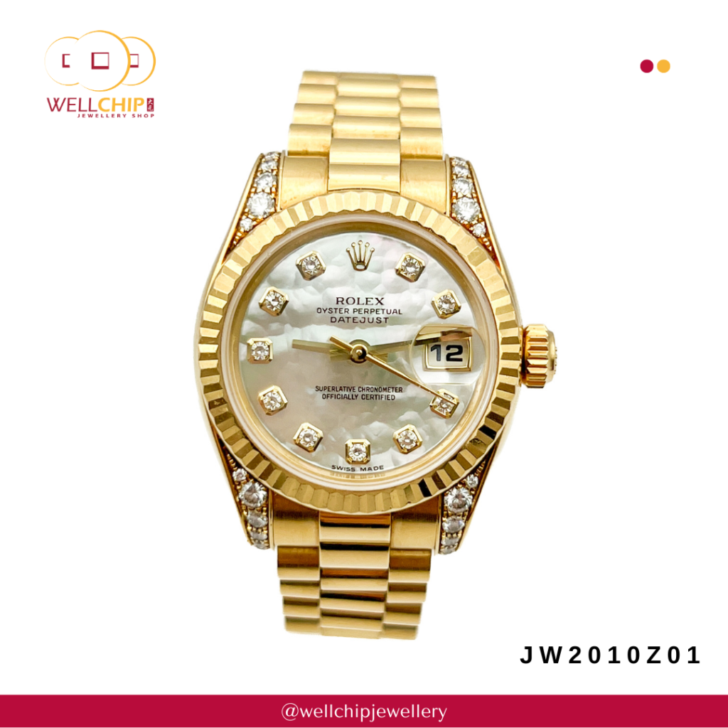 [Pre-OWNED] ROLEX OYSTER PERPETUAL DATEJUST - Kedai Emas Well Chip Sdn Bhd